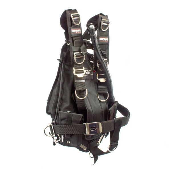 ADJUSTABLE SIDEMOUNT BLACK - Sopras USA
